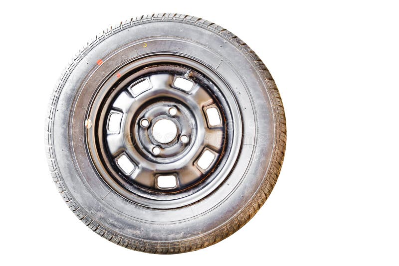 Spare Wheel stock image. Image of alloys, bails, road, wild - 202331