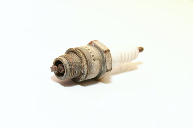 Old Spark Plugs Royalty Free Stock Photography Image