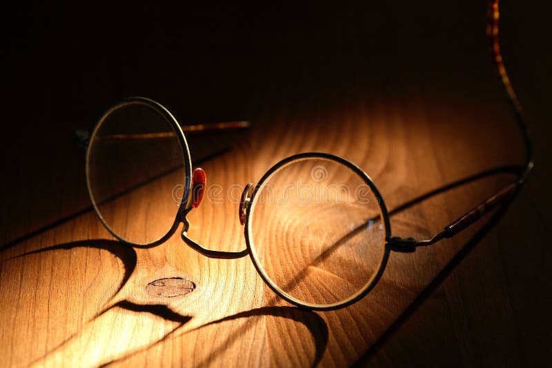 Old Spectacles stock photo. Image of optics, retro, spectacles - 33492922