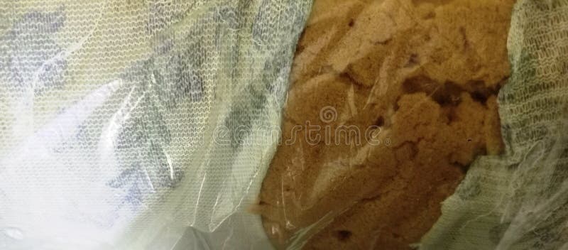 Old Sponge Wrapped in Torn Cloth and Plastic Stock Photo - Image of ...