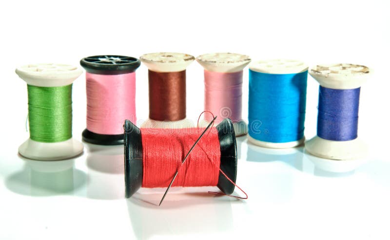 Old Spool of thread stock image. Image of haberdashery - 31616325