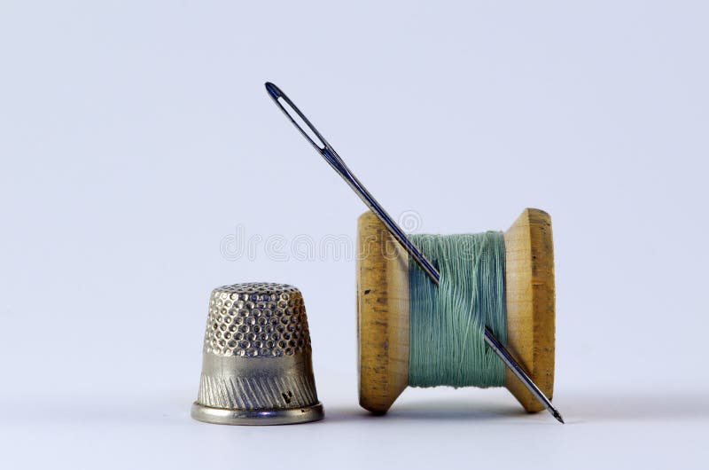 Old spool of thread stock image. Image of grunge, formal - 54372897