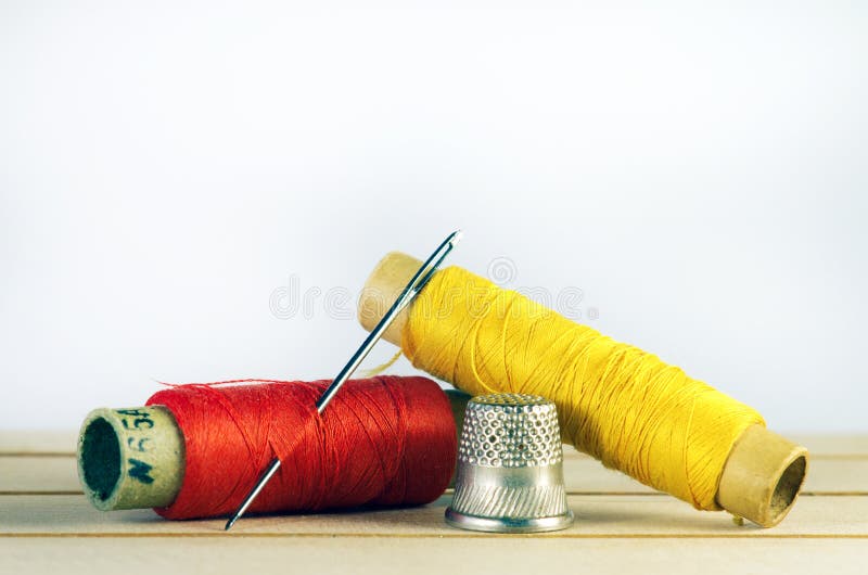 Old spool of thread stock image. Image of grunge, designer - 54372925
