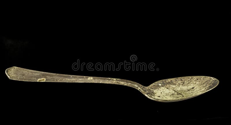 Old spoon (Side View) stock photo. Image of spoons, foods - 38322884