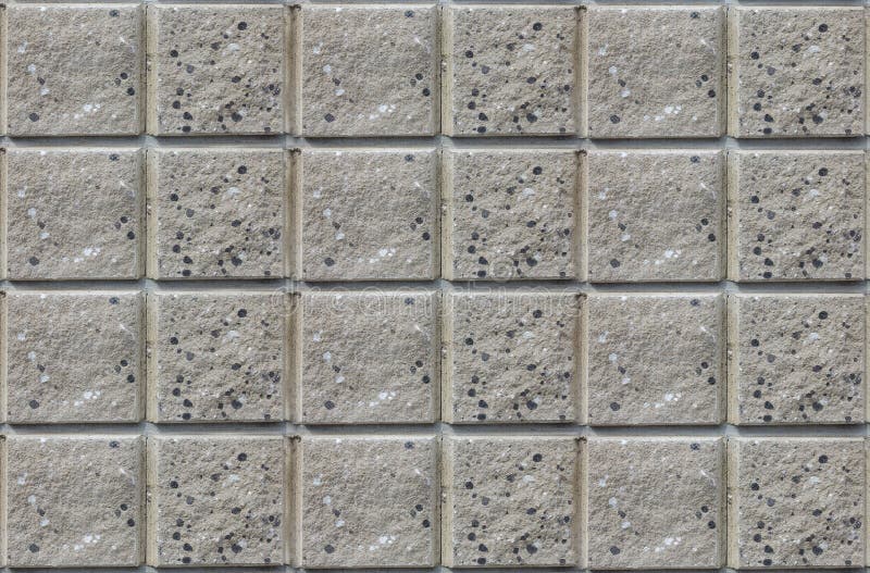 Old Square Cement Concrete Brick Block Tile Wall Texture Background ...