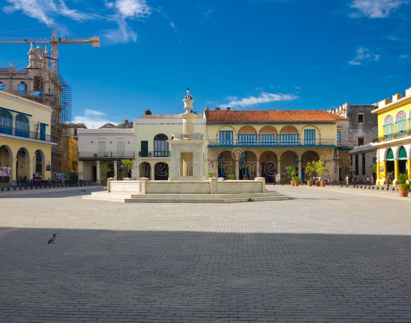 The Old Square in Havana, Cuba Stock Image - Image of cuban, cuba: 24681979