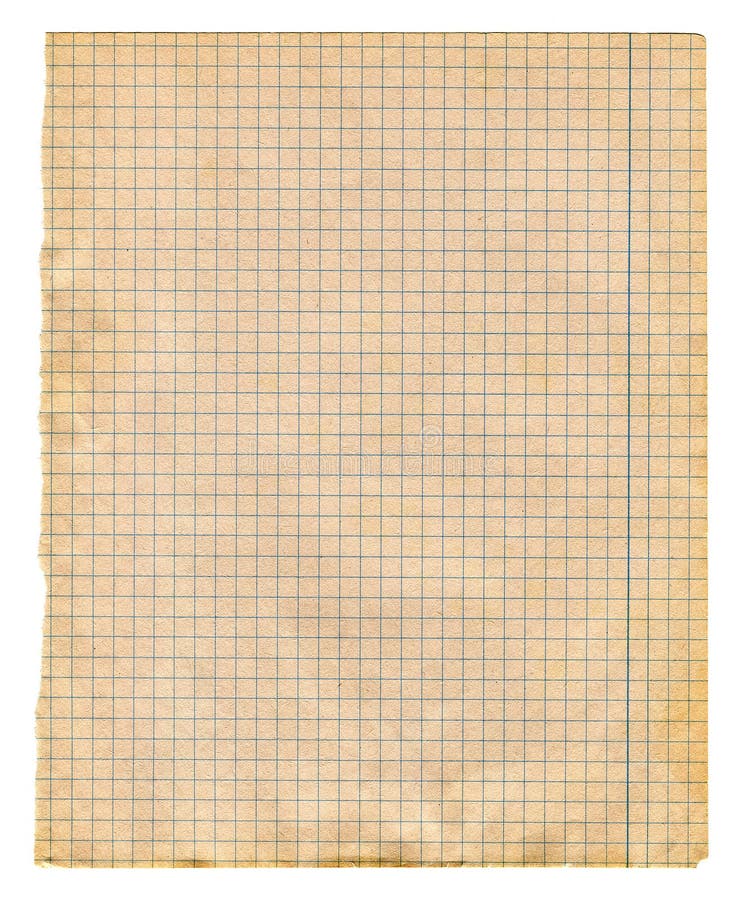 Old Square Paper Texture Isolated Stock Illustration - Illustration of ...