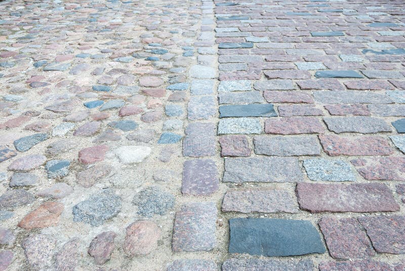 Old Square Stone Floor As Texture. Stock Image - Image of floor ...