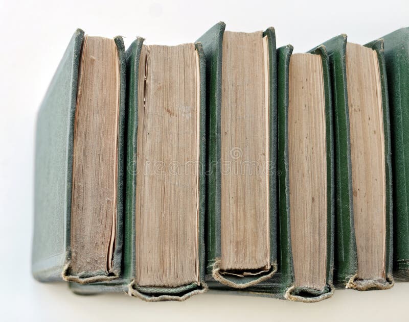 Old Stack Green Books Shelf Top View Photos - Free & Royalty-Free Stock ...