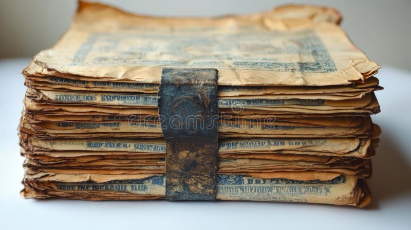 Bound Papers Stock Illustrations – 187 Bound Papers Stock Illustrations ...