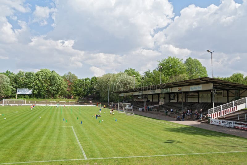 Old Stadium of Altona in Hamburg Editorial Stock Photo - Image of jager ...