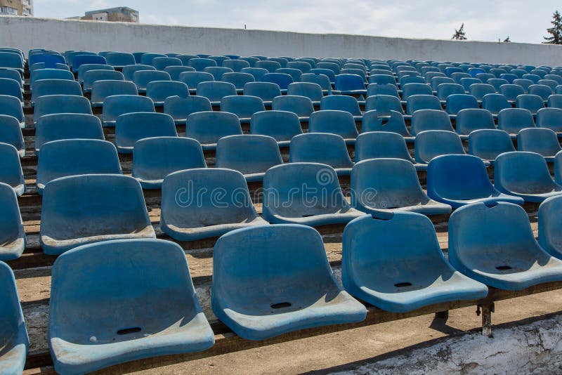 Empty old stadium stock image. Image of presentation - 123222409