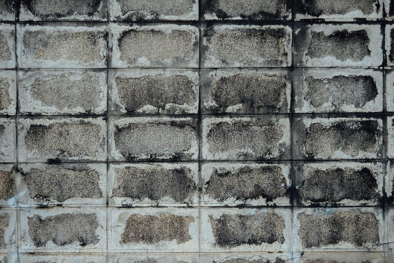 Old and Stained Brick Wall stock image. Image of concrete - 79788979