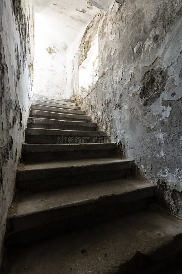 Stairs stock image. Image of inside, mystery, corridor - 17056987
