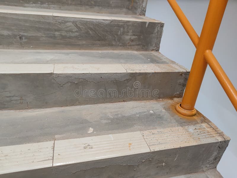 Old Staircase with Rust and Damage Stock Photo - Image of interior ...