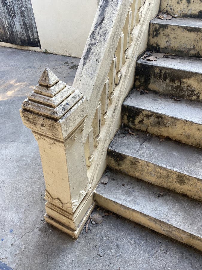 Old staircase in temple stock photo. Image of stair - 242339468
