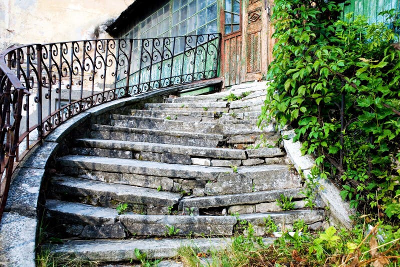Old stairs stock image. Image of premises, structure, apartment - 5619449