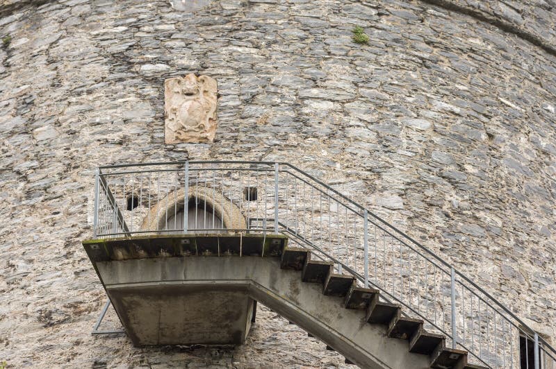 Old stairs. stock image. Image of tower, style, fortification - 61140773
