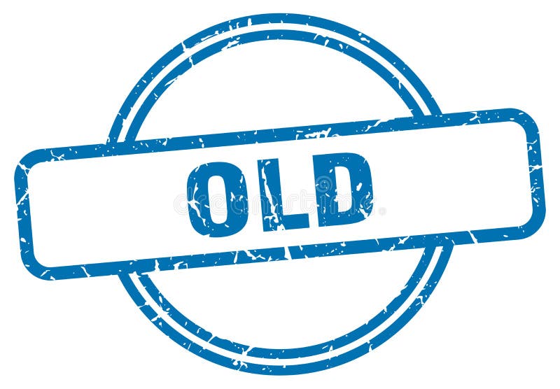 Old Stamp. Old Round Grunge Sign Stock Vector - Illustration of seal ...
