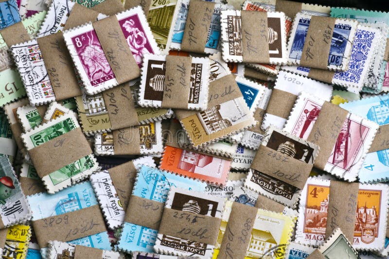 Old stamps editorial stock image. Image of flora, frames - 27392354