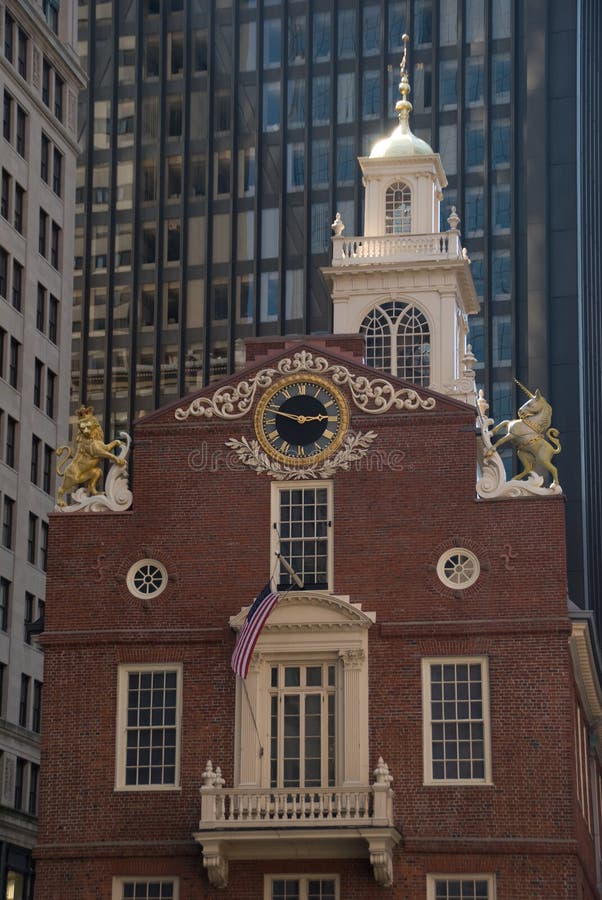 Old State House stock image. Image of massachusetts, independence - 3910865