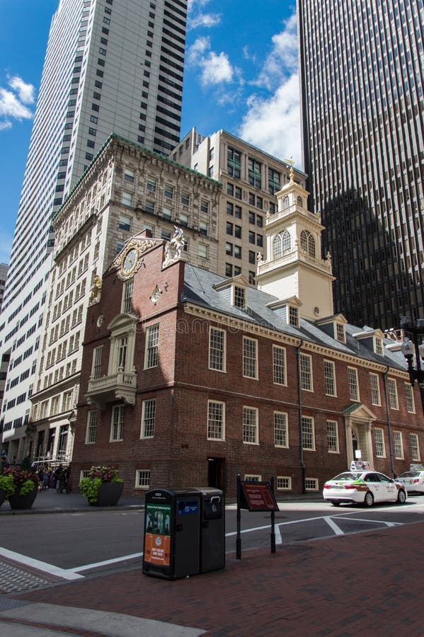 The Old State House Boston editorial stock image. Image of historic ...