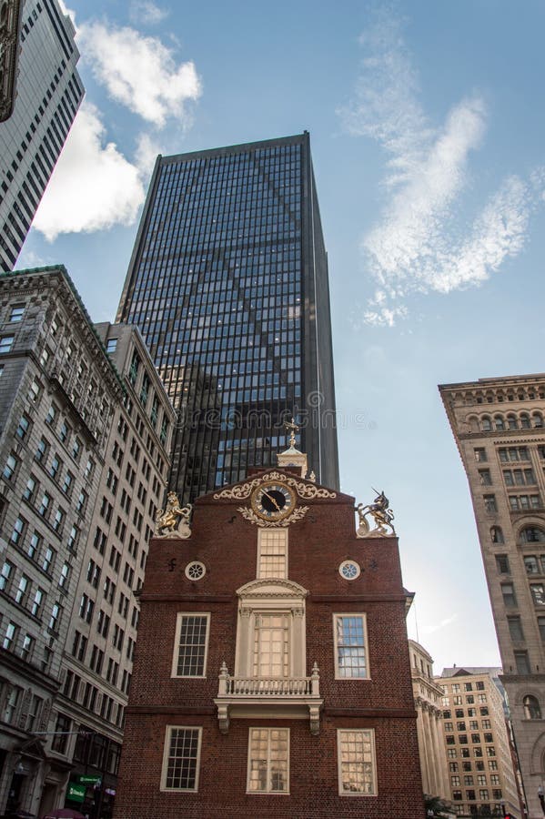 The Old State House Boston editorial photo. Image of england - 96701631
