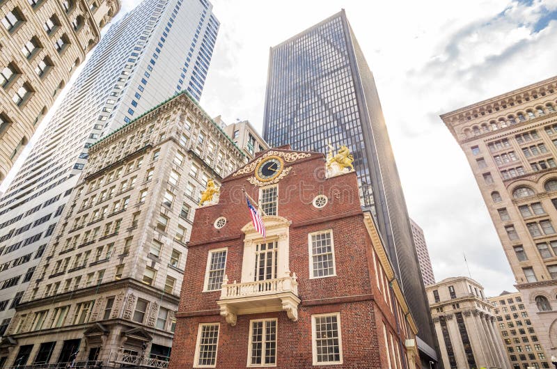 Old State House in Boston, Massachusetts Stock Image - Image of ...