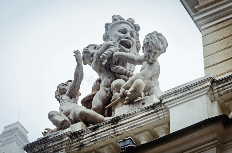 A Statue on the Opera House Stock Photo - Image of opera, palace: 99804088