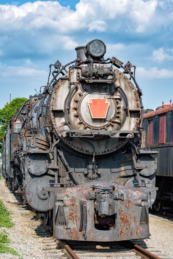 Old Steam Engine Iron Train Detail Close Up Stock Image - Image of ...