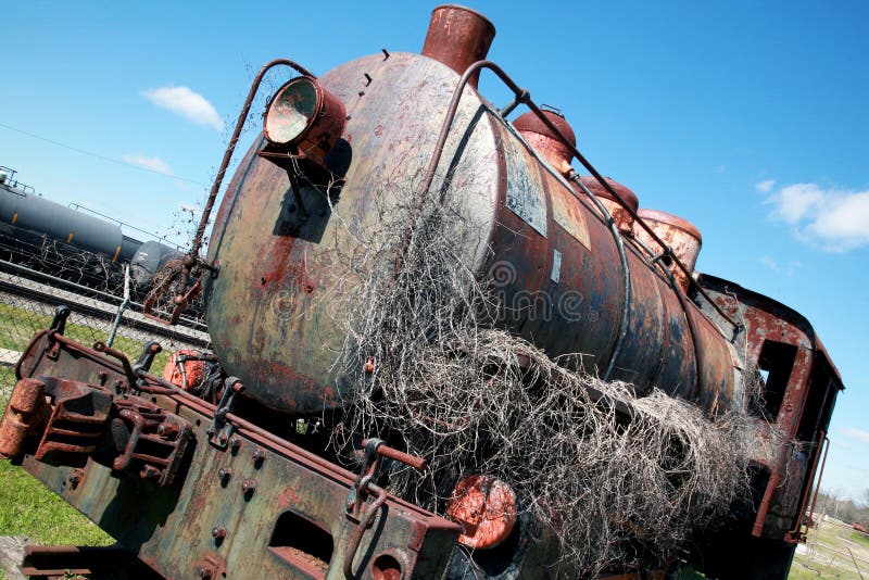 Vintage Steam Engine stock photo. Image of transport - 30383476