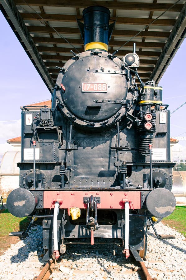 Old steam locomotive editorial stock photo. Image of rush - 85864018
