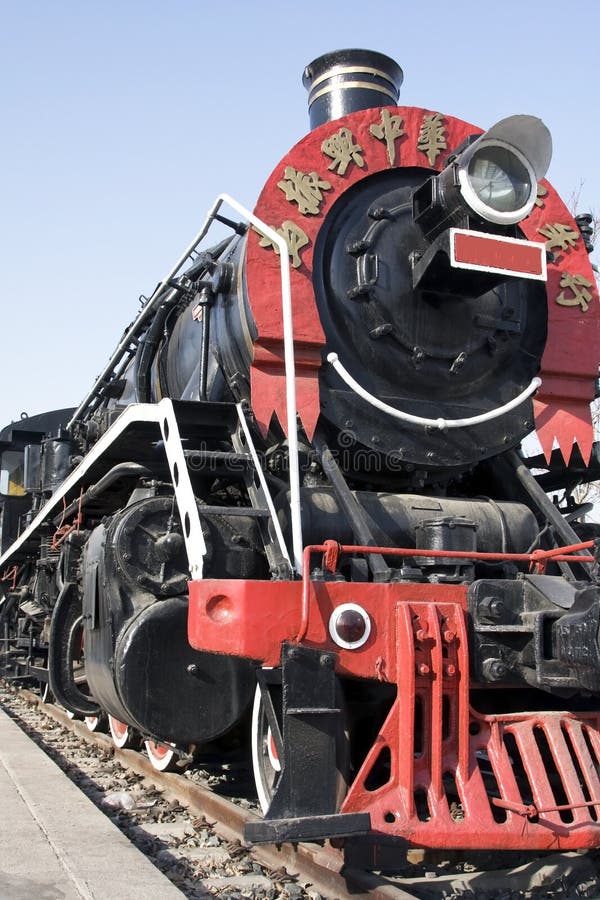 Old steam train stock image. Image of historic, passenger - 13406381