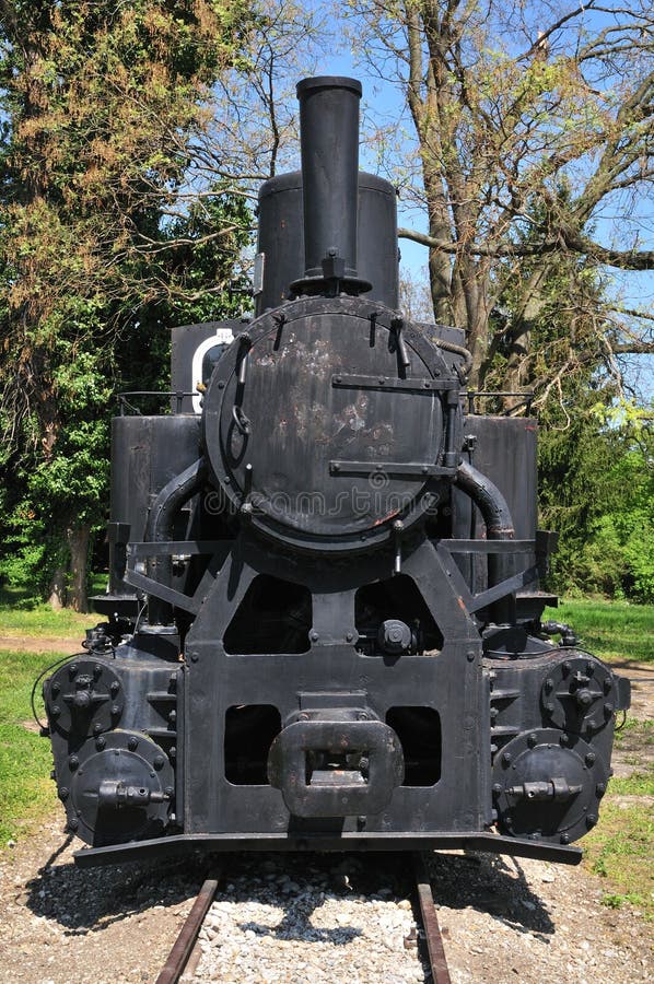 Old steam train stock image. Image of steam, iron, steamtrain - 5095809