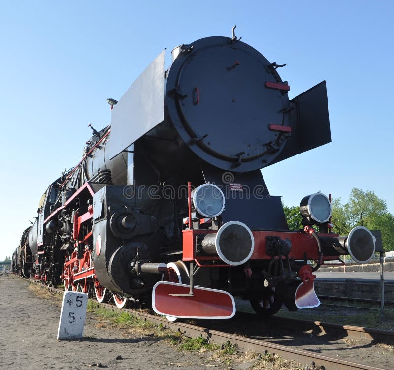 Old steam train locomotive stock photo. Image of iron - 19438028