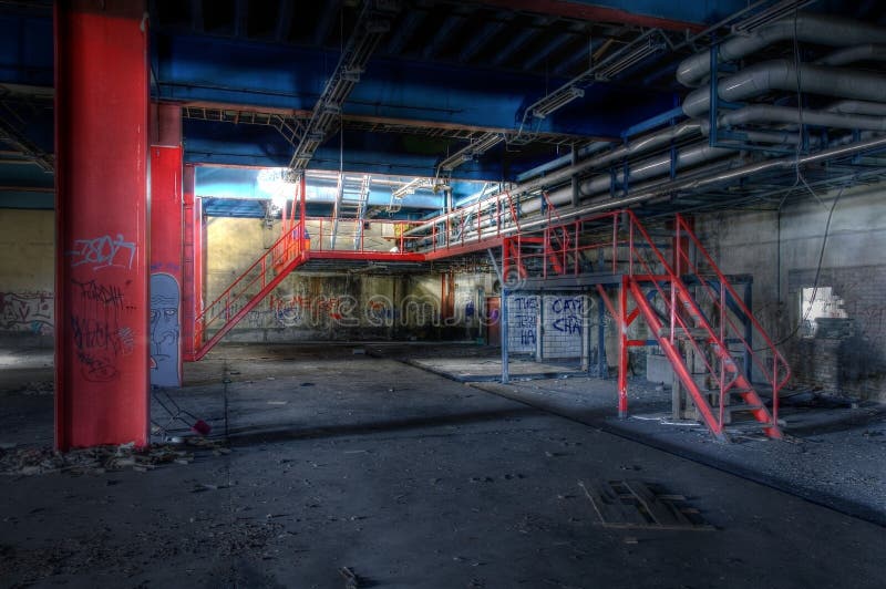 Abandoned old hall stock photo. Image of architecture - 37567634