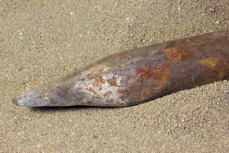 Old steel crowbar stock image. Image of handle, metal - 71063397