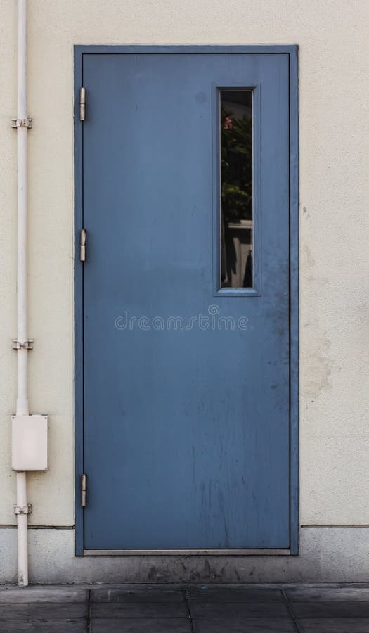 Old steel door stock image. Image of aged, interior, crack - 66640793