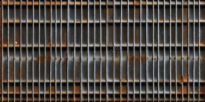 Old Steel Grating Texture Background Stock Illustration - Illustration ...