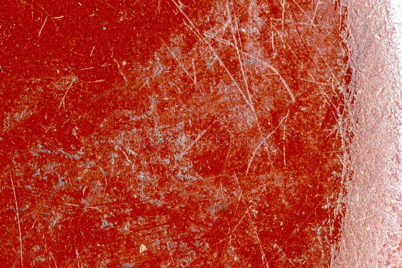 Old Steel Metal Painted with Red Paint Stock Image - Image of paper ...