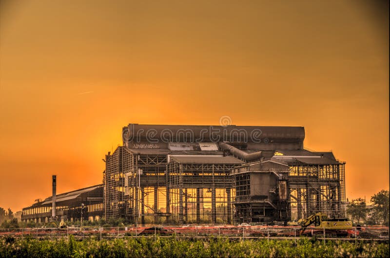 Old Steel Mill, Milano stock photo. Image of milan, deindustrialization ...