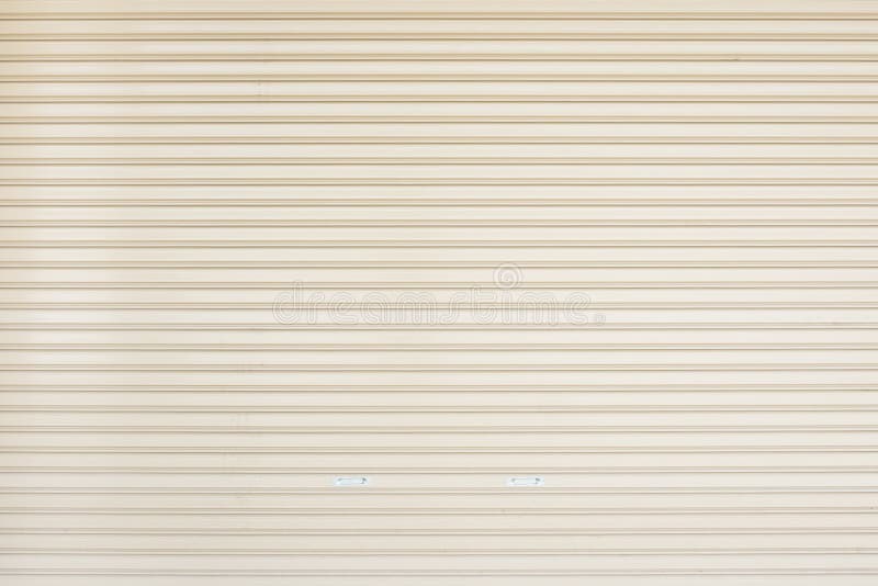 Old steel rolling shutter stock image. Image of garage - 75025157