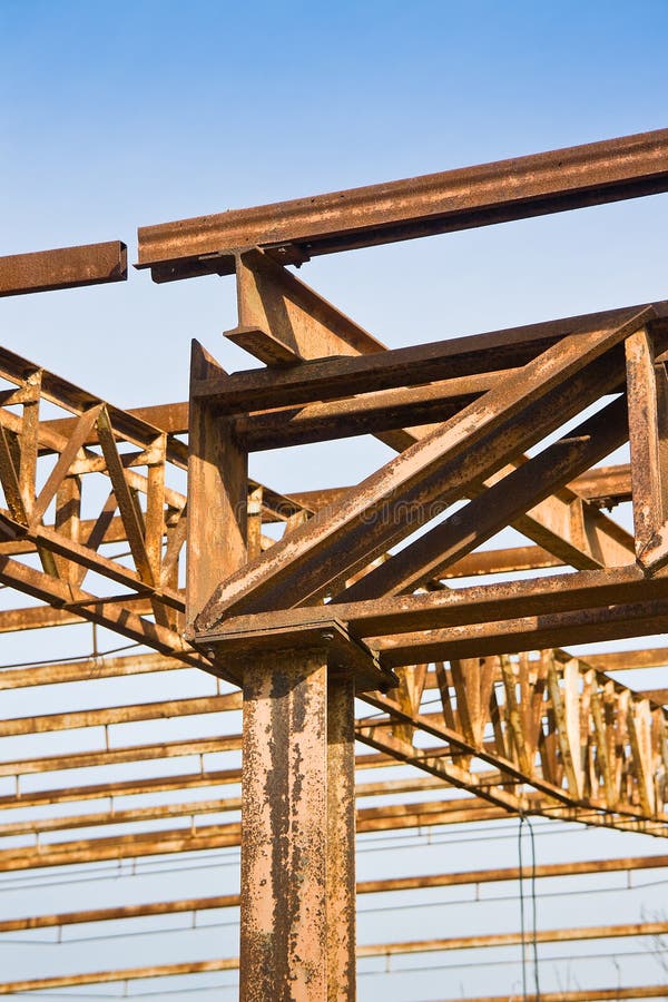Old steel structure stock photo. Image of nineteenth - 42746820