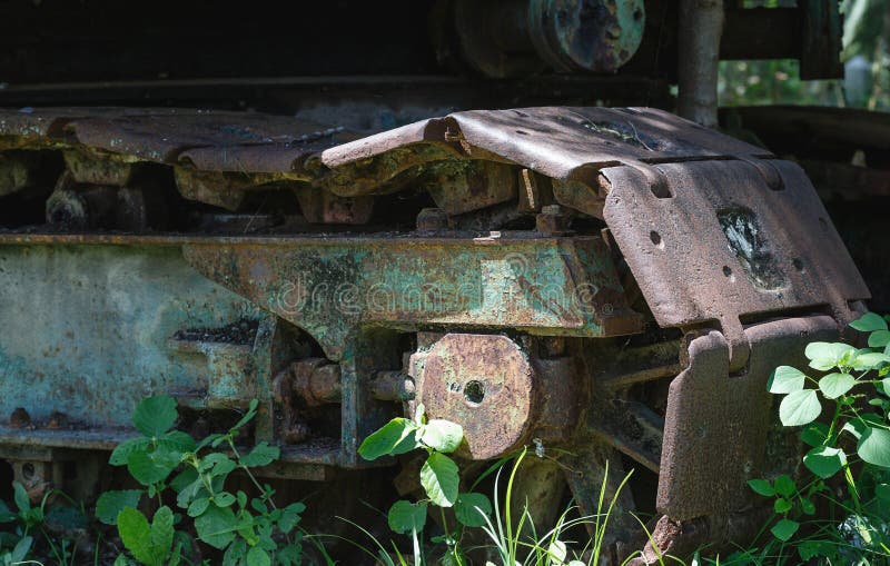 Old steel wheels stock image. Image of tracked, load - 59807221