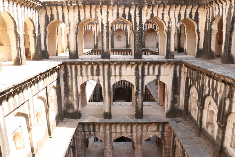 Old Step Well in Front View. Stock Photo - Image of asia, search: 242453748