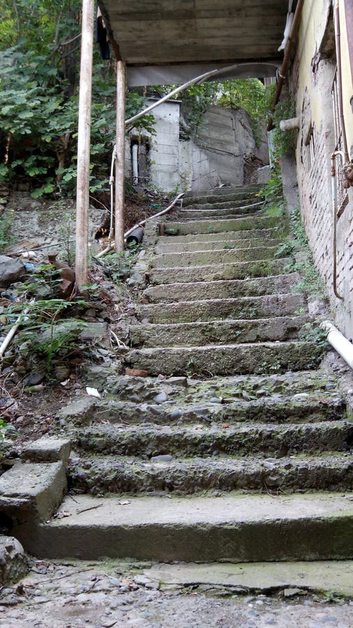 Old steps stock image. Image of staircase, georgia, path - 64798795