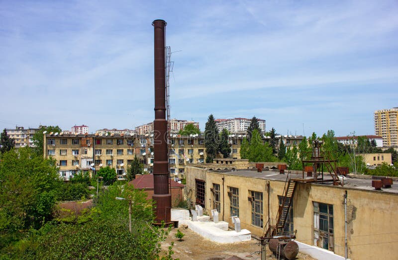 An Old Stoker from the Times of the Soviet Union Stock Image - Image of ...