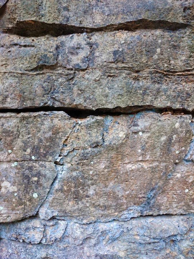 Old Stone Background Texture. Cave Wall Rusty Pattern Scratched Stock ...