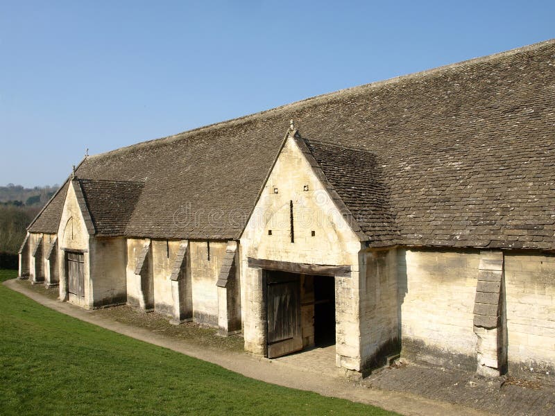 Old Stone Barn stock photo. Image of facade, england - 22826582