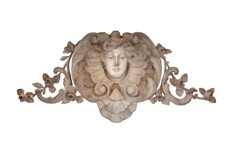 Old Stone Bas-relief with Face Stock Image - Image of relief, antique ...